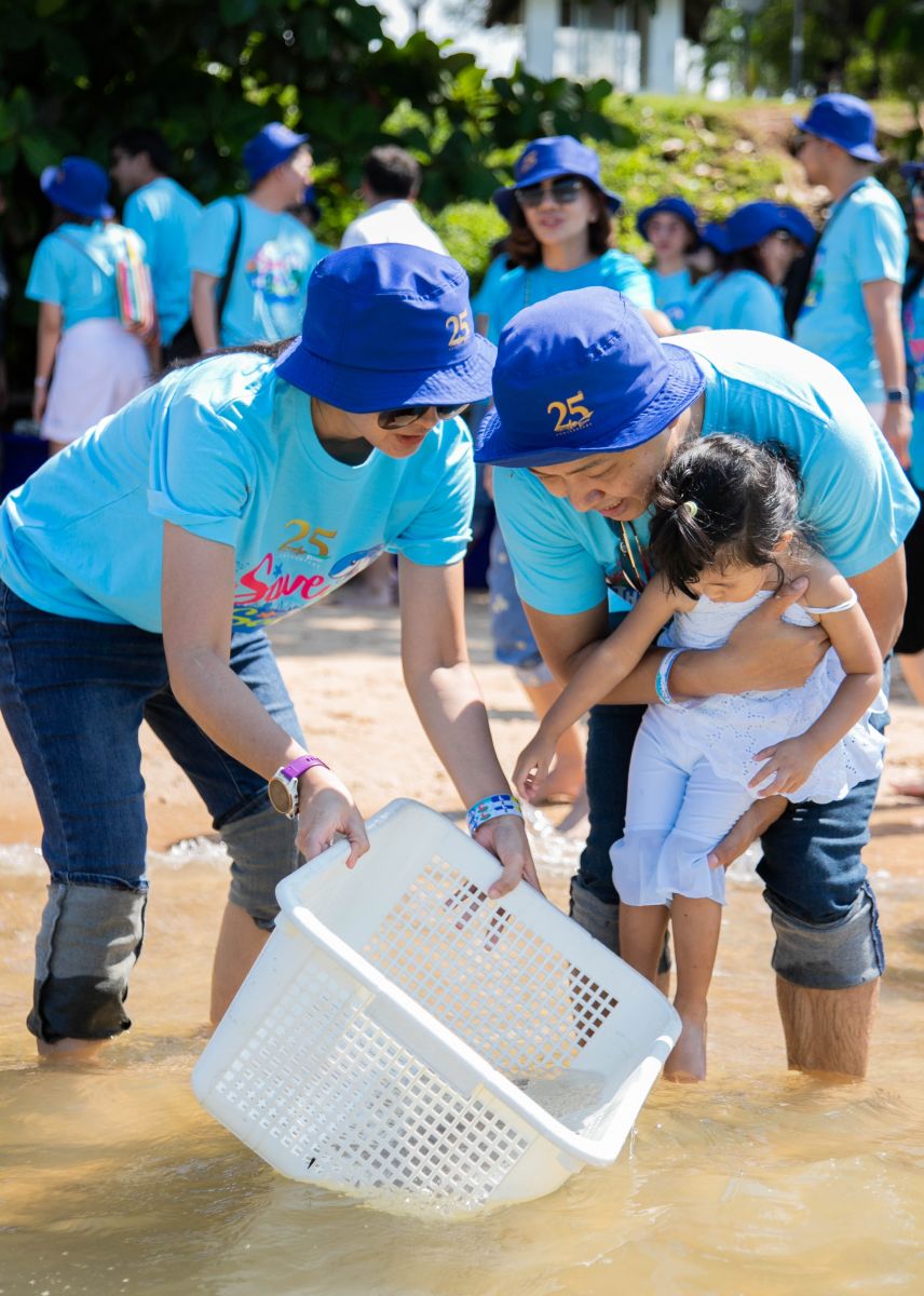 BAM จัดงาน “ BAM Save The Sea #2 (25th Anniversary) ” ปล่อยปลาฉลามกบ ...