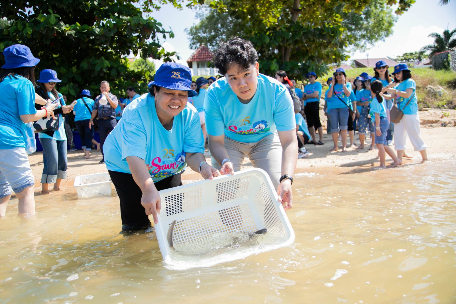 BAM จัดงาน “ BAM Save The Sea #2 (25th Anniversary) ” ปล่อยปลาฉลามกบ ...
