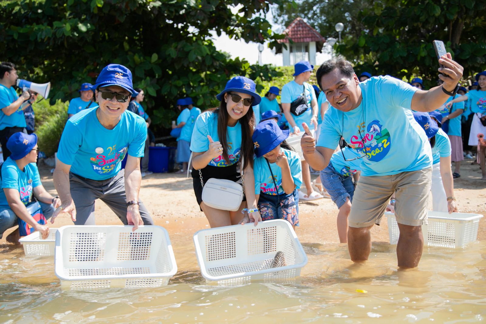 BAM จัดงาน “ BAM Save The Sea #2 (25th Anniversary) ” ปล่อยปลาฉลามกบ ...